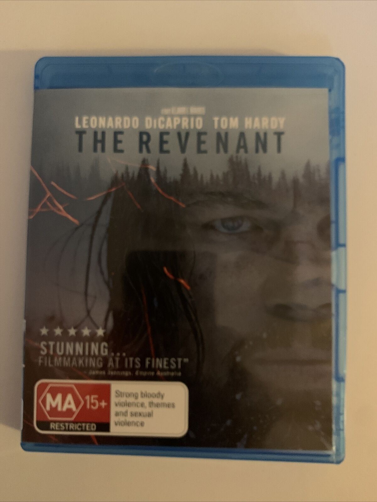The Revenant (Blu-ray, 2015) Leonardo DiCaprio, Tom Hardy. Region B ...