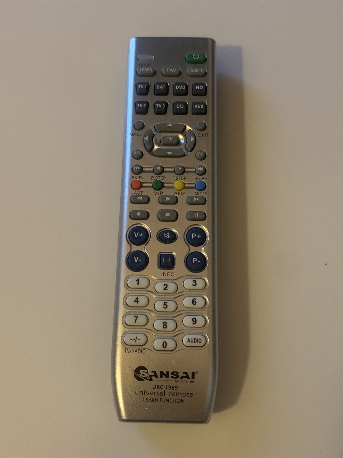 Sansai Universal Remote Control URC-L969 8 in 1 Universal TV DVR DVD B ...