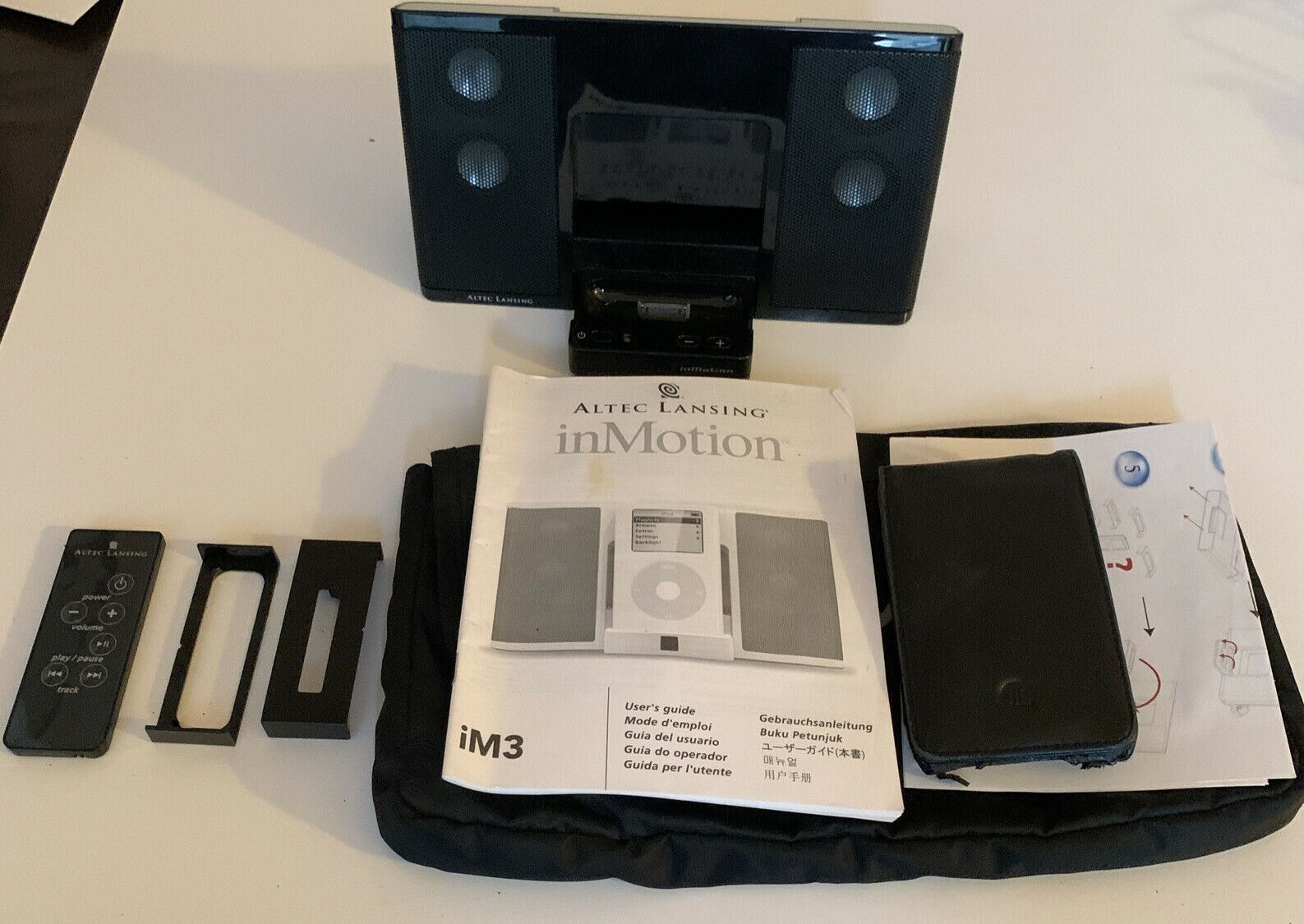 Altec Lansing inMotion Portable iPod Dock Speaker with Remote Control ...