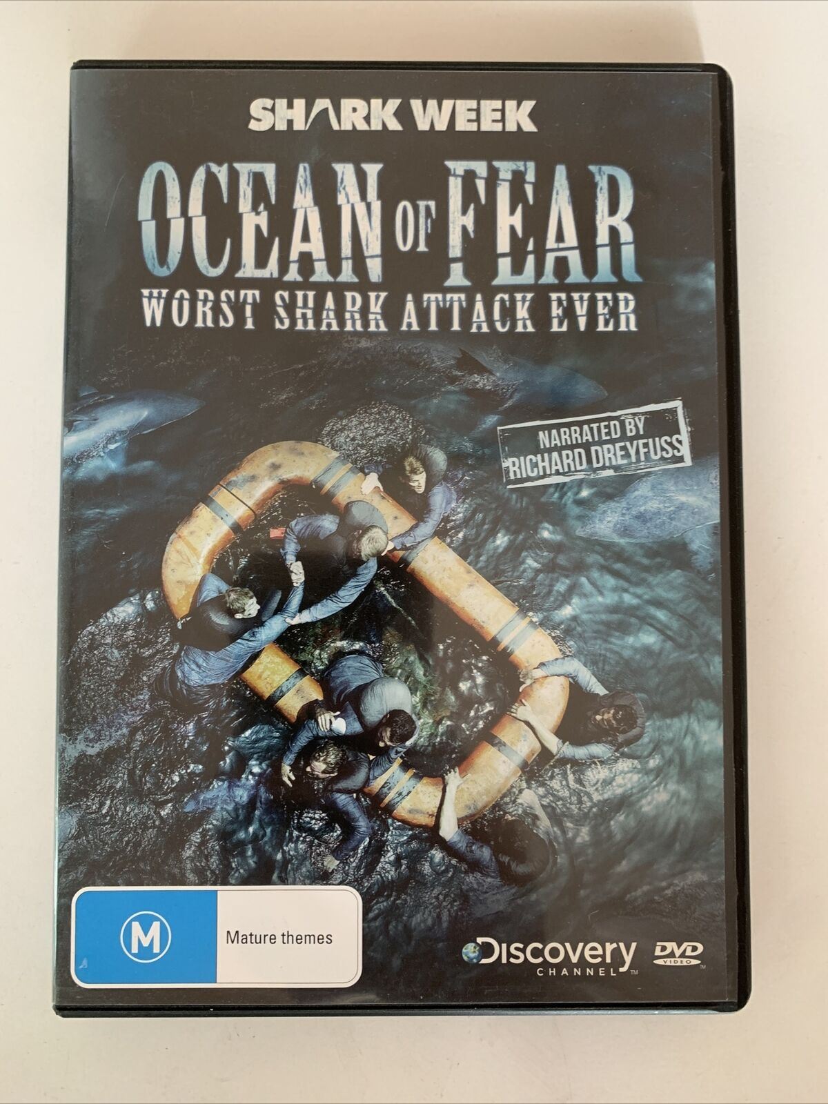 Shark Week - Ocean Of Fear - Worst Shark Attack Ever (DVD, 2012) Regio ...