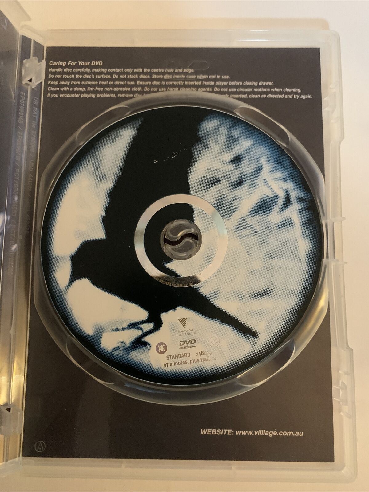 The Crow (DVD, 1994) Brandon Lee, Rochelle Davis, Ernie Hudson. Region ...