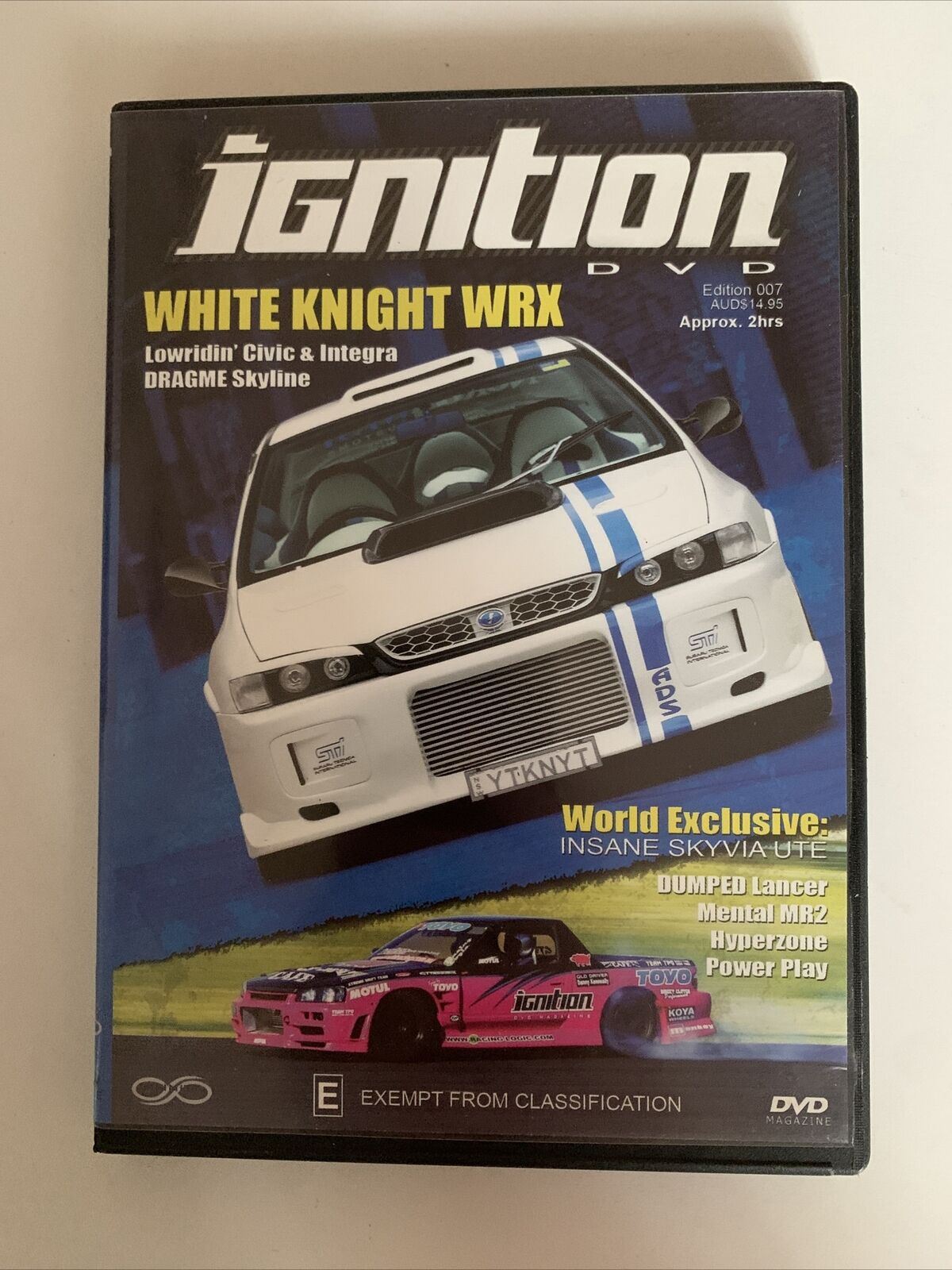 Ignition - White Knight WRX Edition 007 (DVD) All Regions – Retro Unit