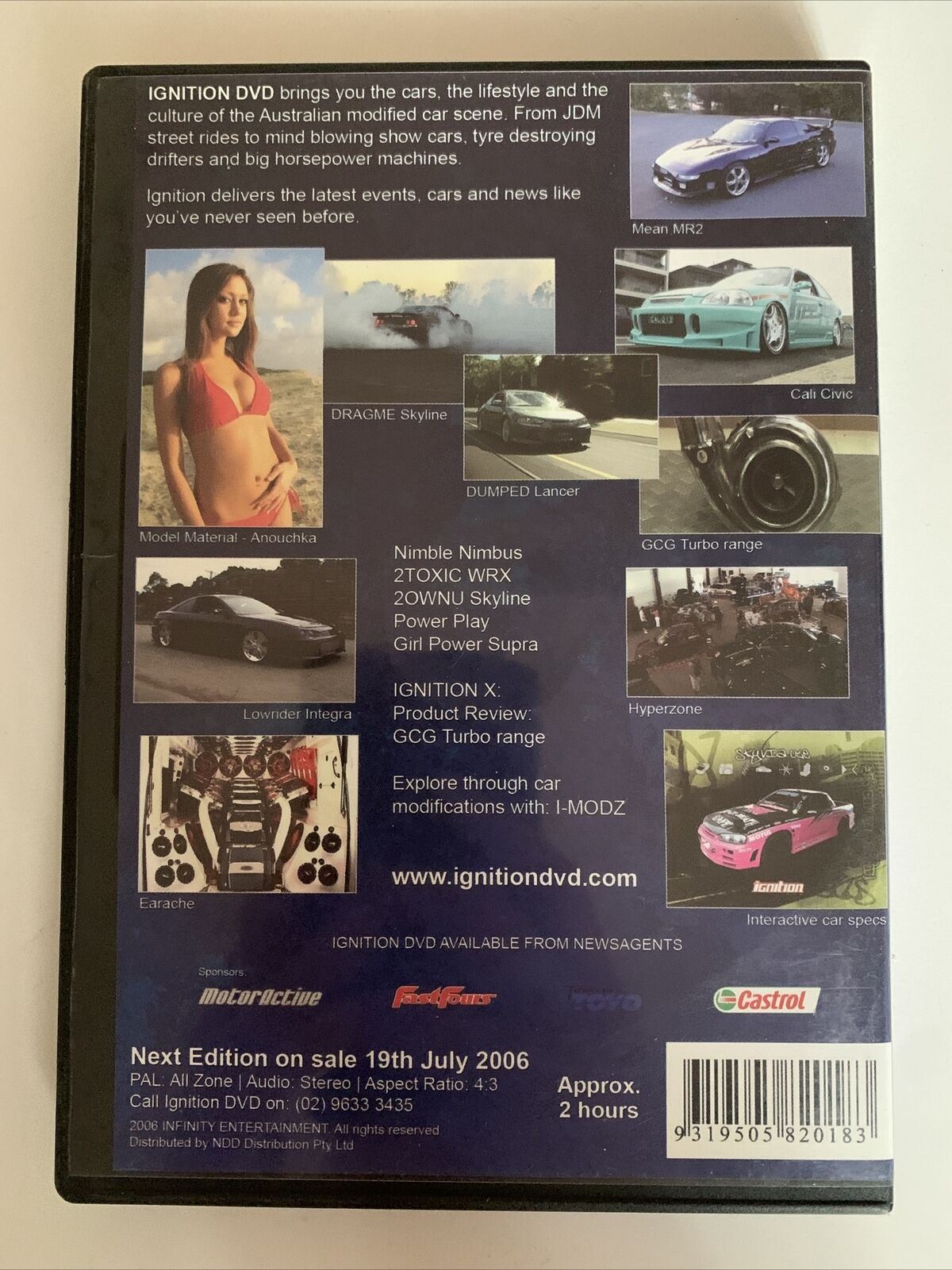 Ignition - White Knight WRX Edition 007 (DVD) All Regions – Retro Unit