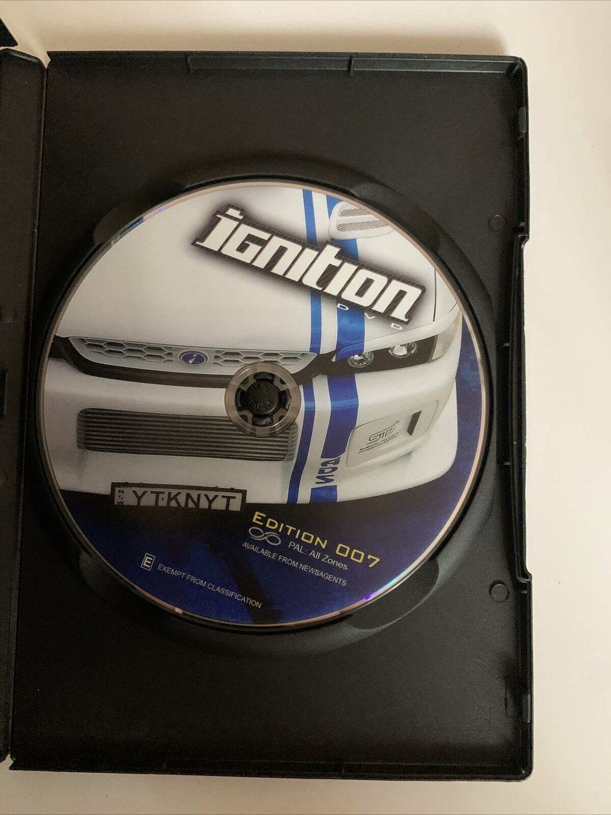 Ignition - White Knight WRX Edition 007 (DVD) All Regions – Retro Unit