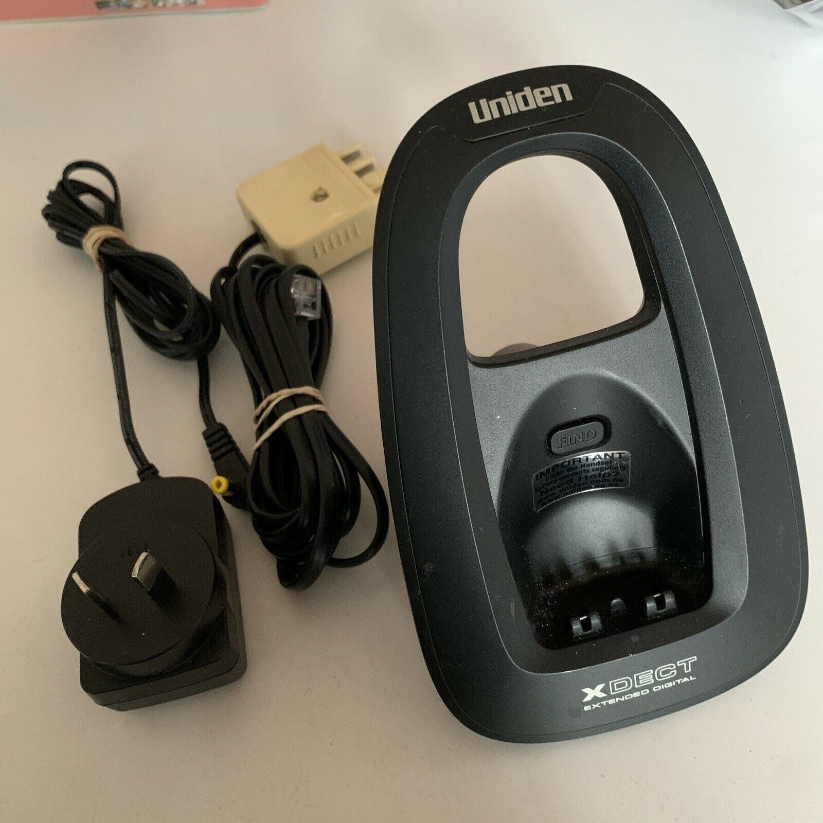Uniden XDECT8015+1 Base Charger & AC Adapter PS-S0635YL3 6V – Retro Unit