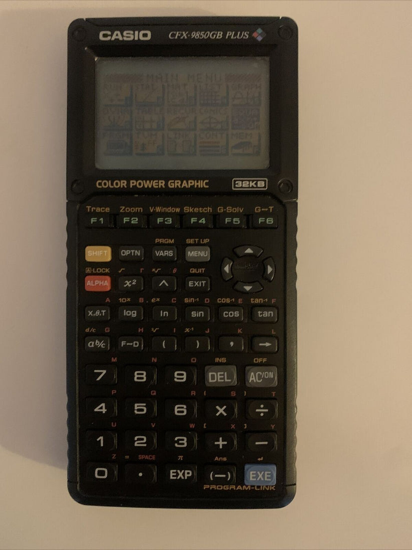 Casio CFX-9850GB PLUS Colour Power Graphic Scientific Calculator ...