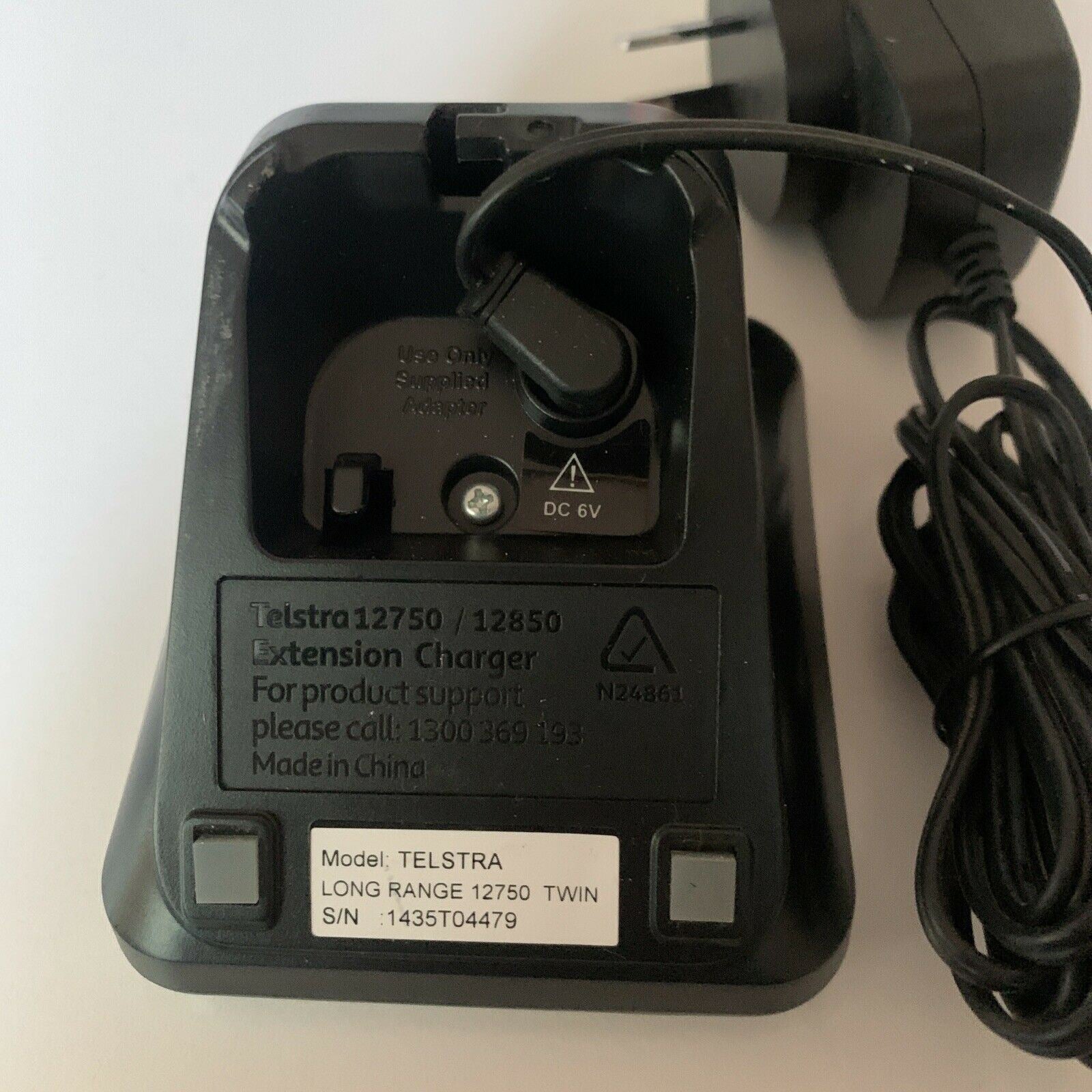 Telstra Long Range 12750/12850 Extension Charger & AC Adapter S004LS06 ...