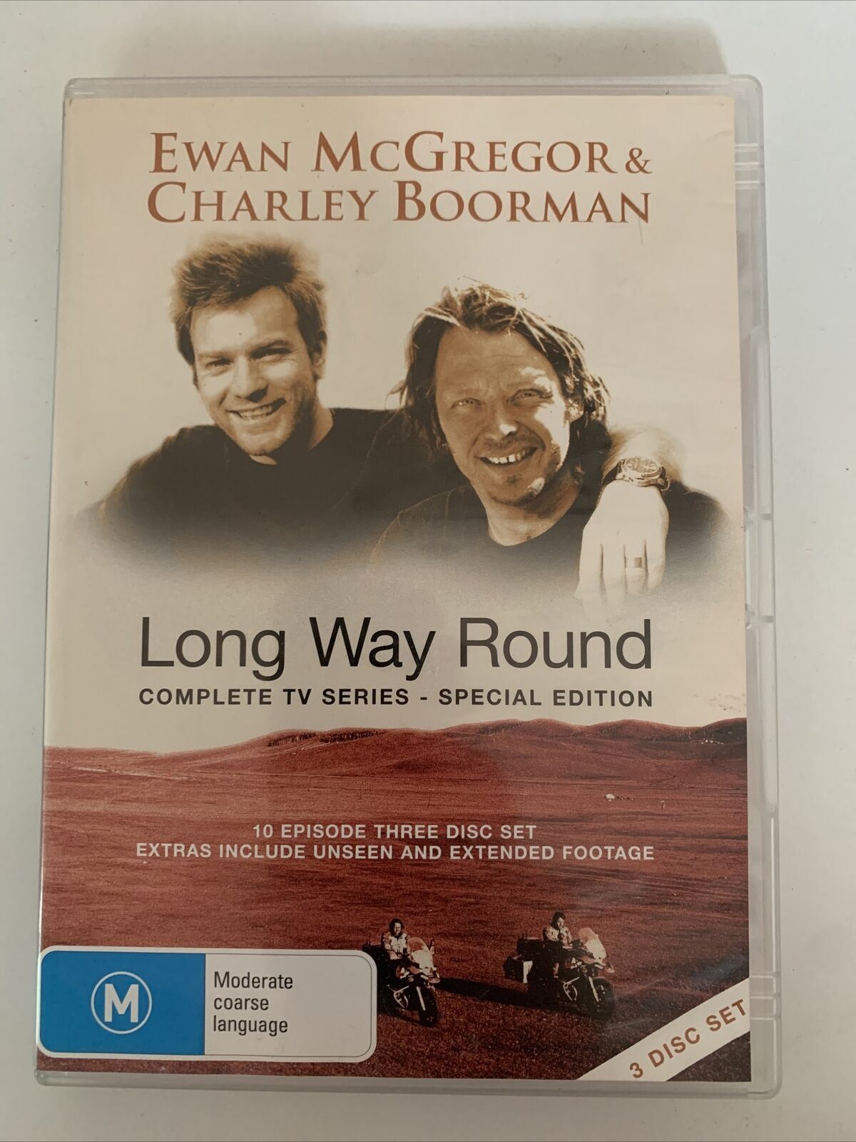 Long Way Round - Complete TV Series (DVD, 2005, 3-Disc Set) All Region ...