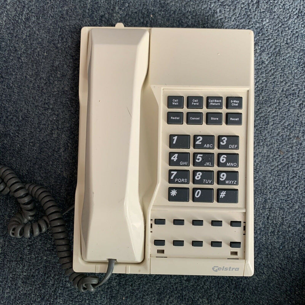 Telstra TF400C Touchfone Landline Corded telephone – Retro Unit
