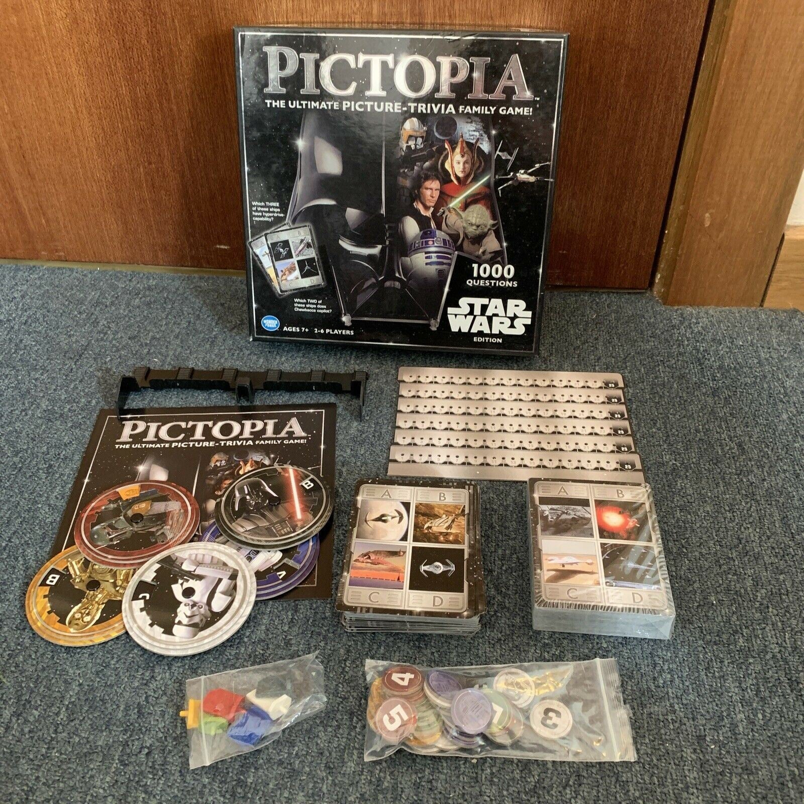 Star Wars Pictopia Picture Trivia Game – Retro Unit