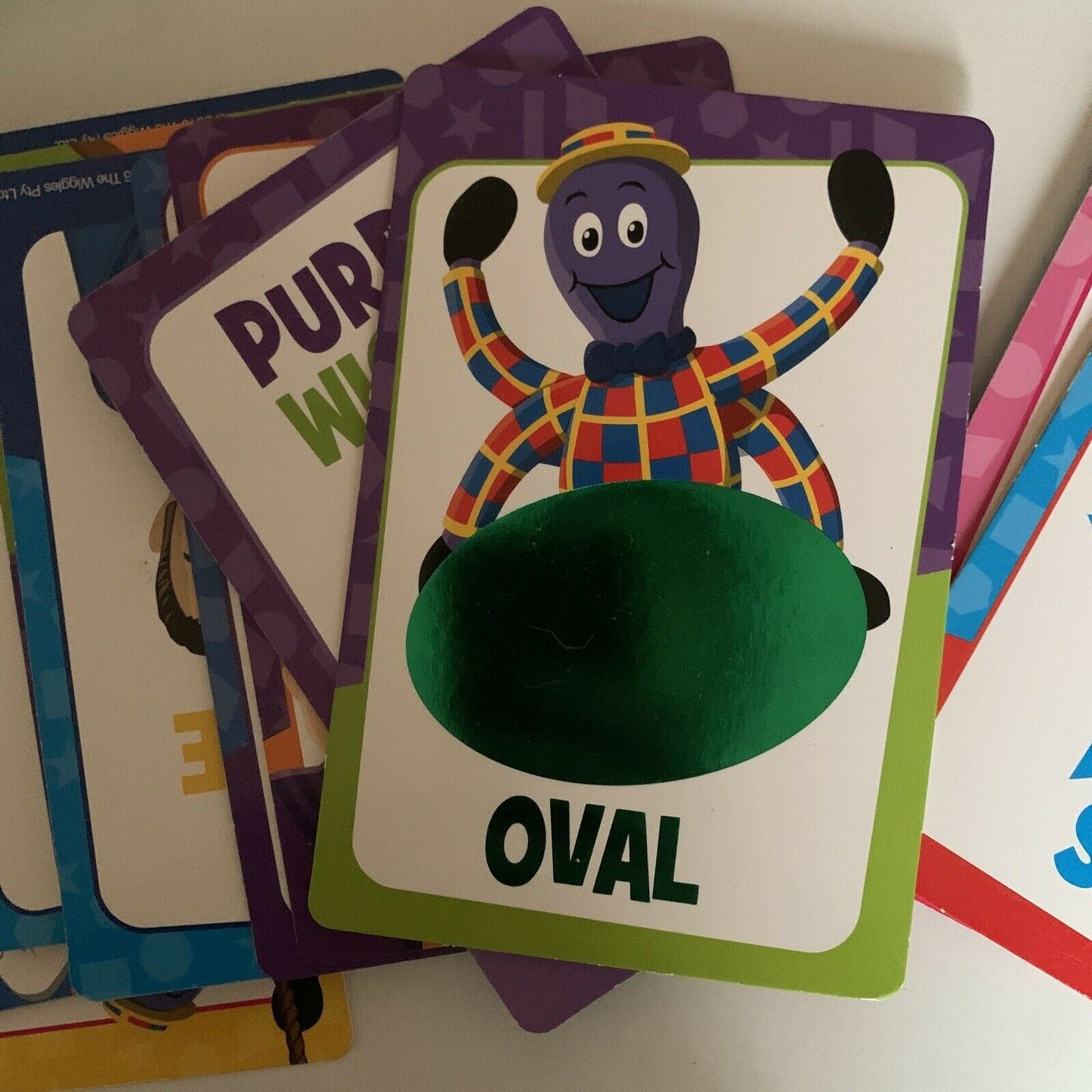 The Wiggles Colours & Shapes Fun! Learning Cards – Retro Unit