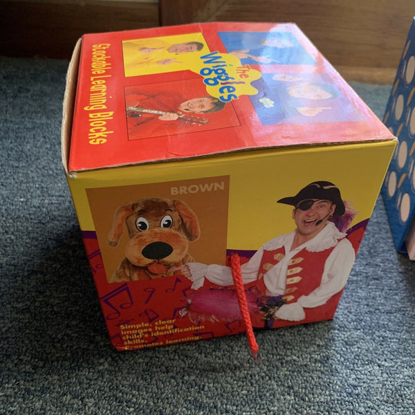 The Wiggles Stackable Learning Blocks – Retro Unit