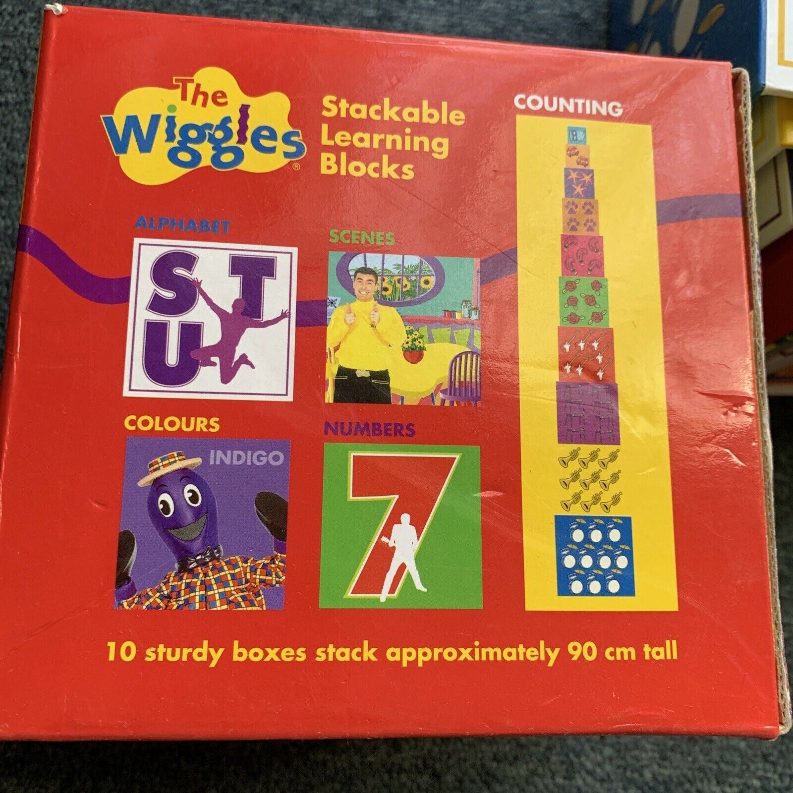 The Wiggles Stackable Learning Blocks – Retro Unit