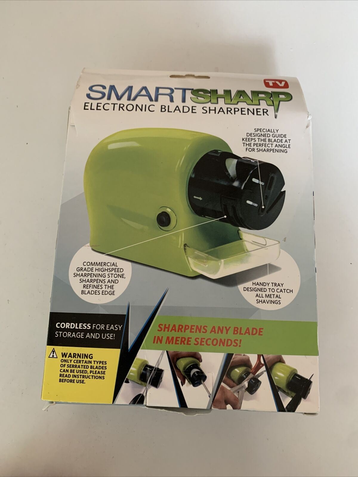 Smart Sharp Electronic Blade Sharpener Multifunction Knife Steel Stone ...