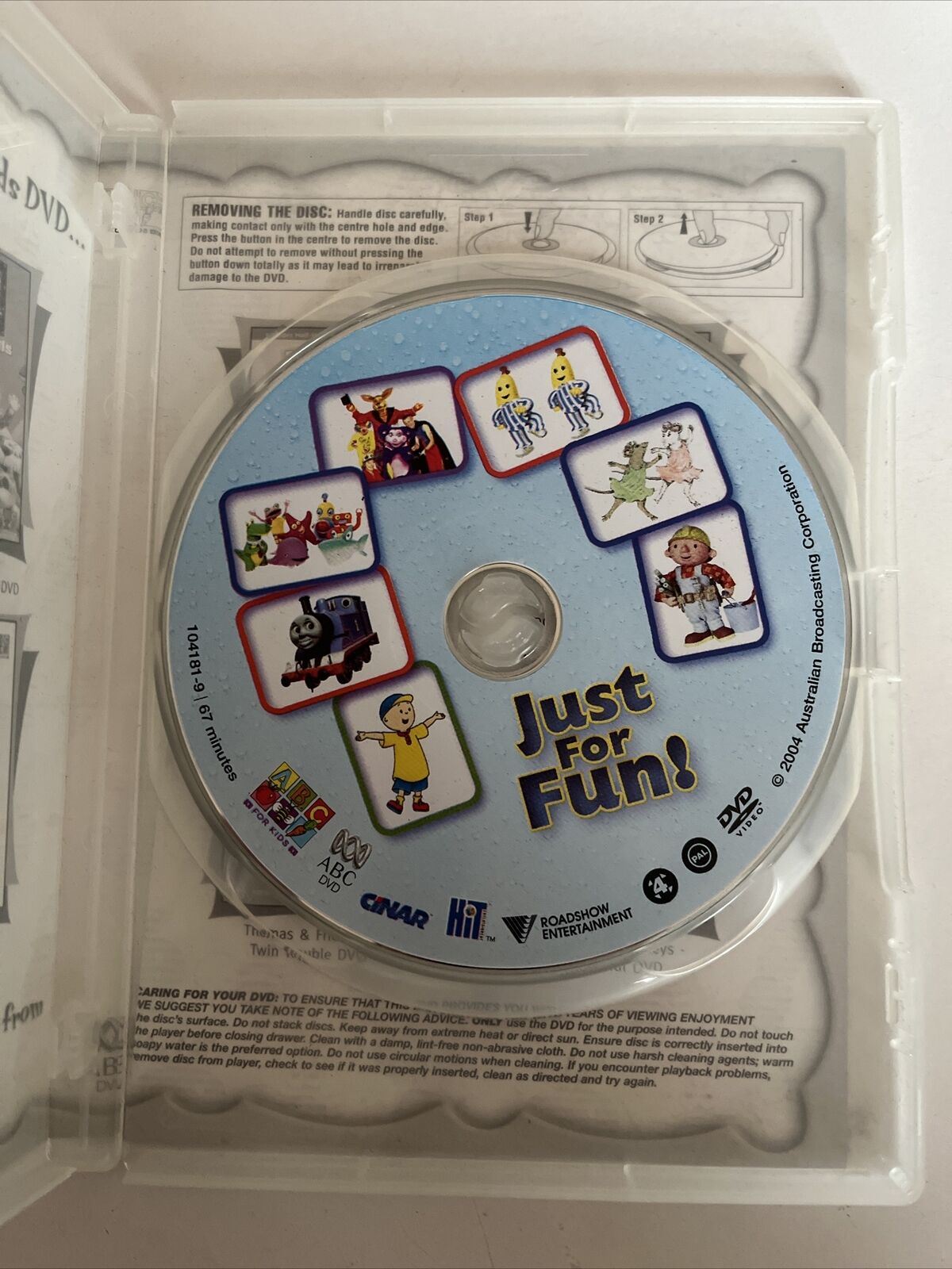 ABC For Kids Compilation - Just For Fun! (DVD, 2004) Bananas Pyjamas T ...