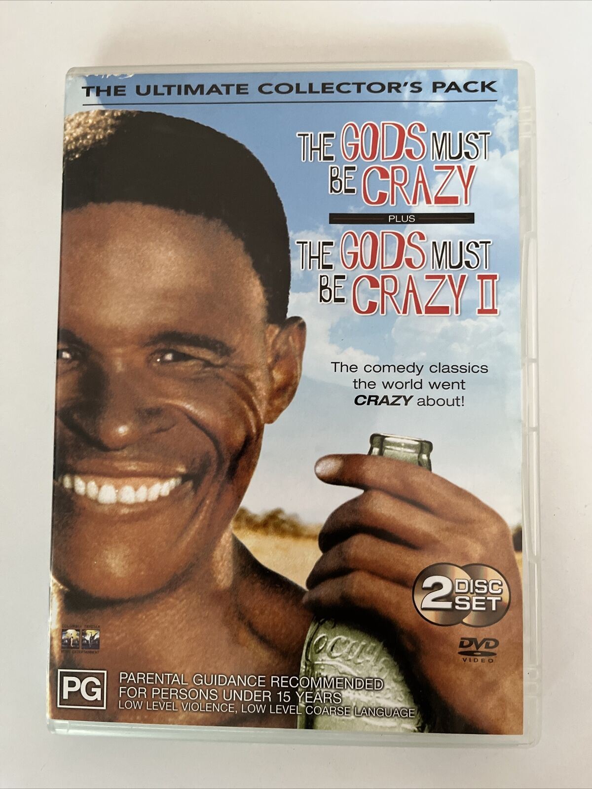 The Gods Must Be Crazy 1 & 2 (DVD, 1989, 2-Disc Set) Region 4 – Retro Unit