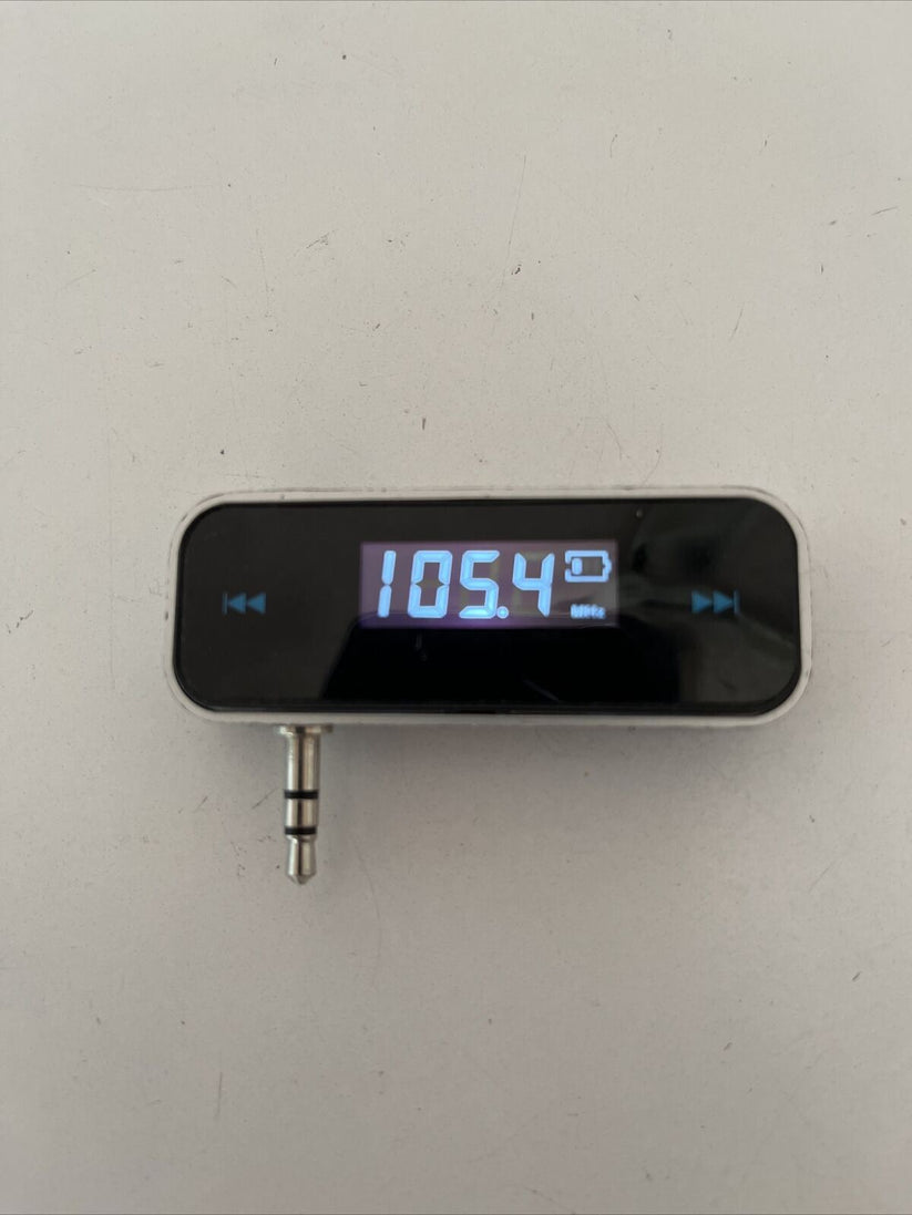 Portable FM Transmitter 3.5mm plug – Retro Unit