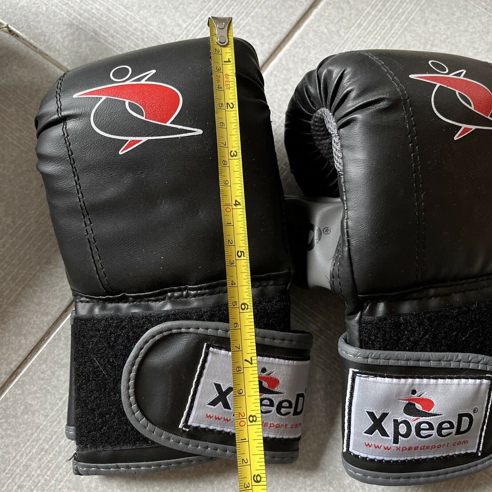 Xpeed Curled Boxing Fighting Gloves L Size – Retro Unit