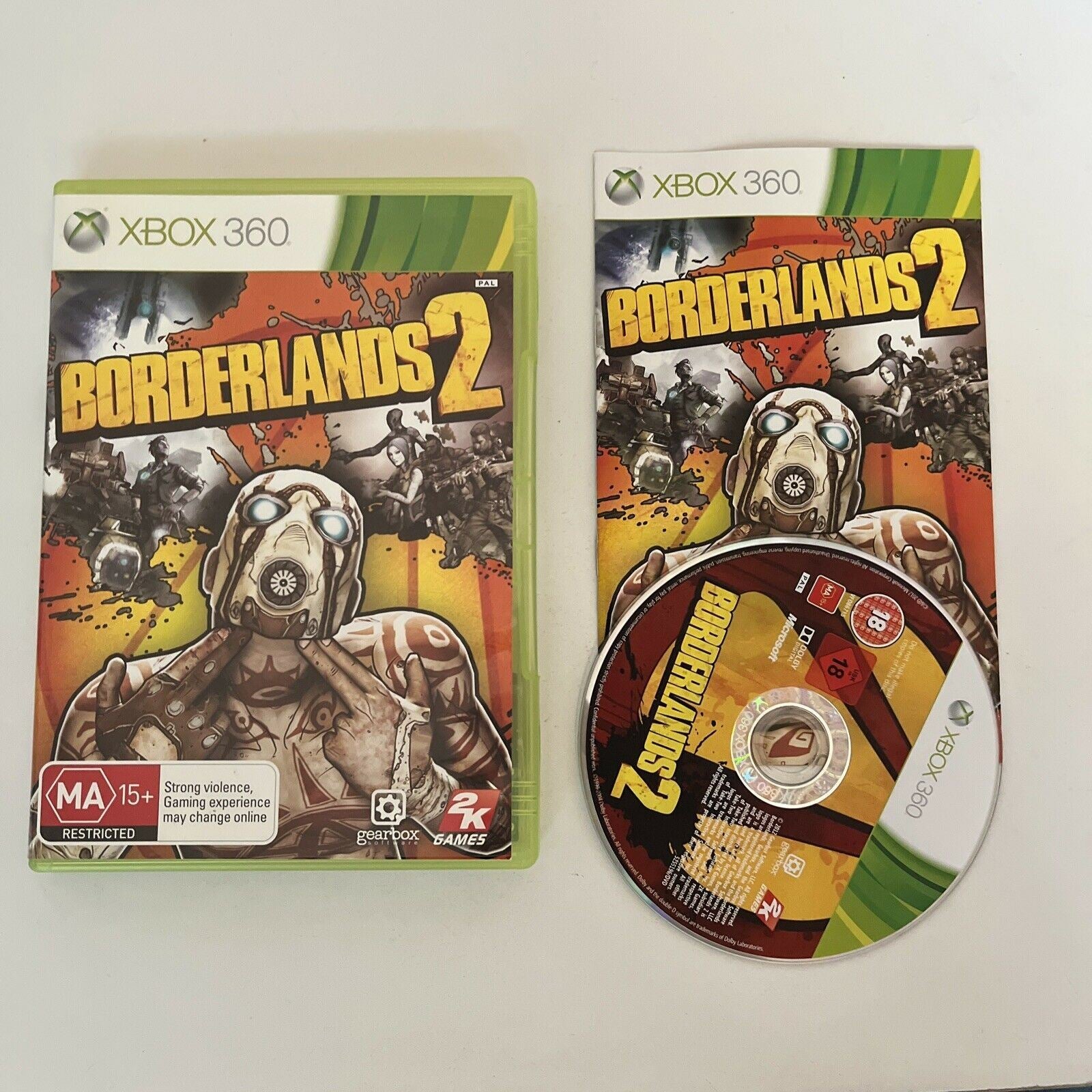 Borderlands 2 - Microsoft Xbox 360 PAL with Manual – Retro Unit