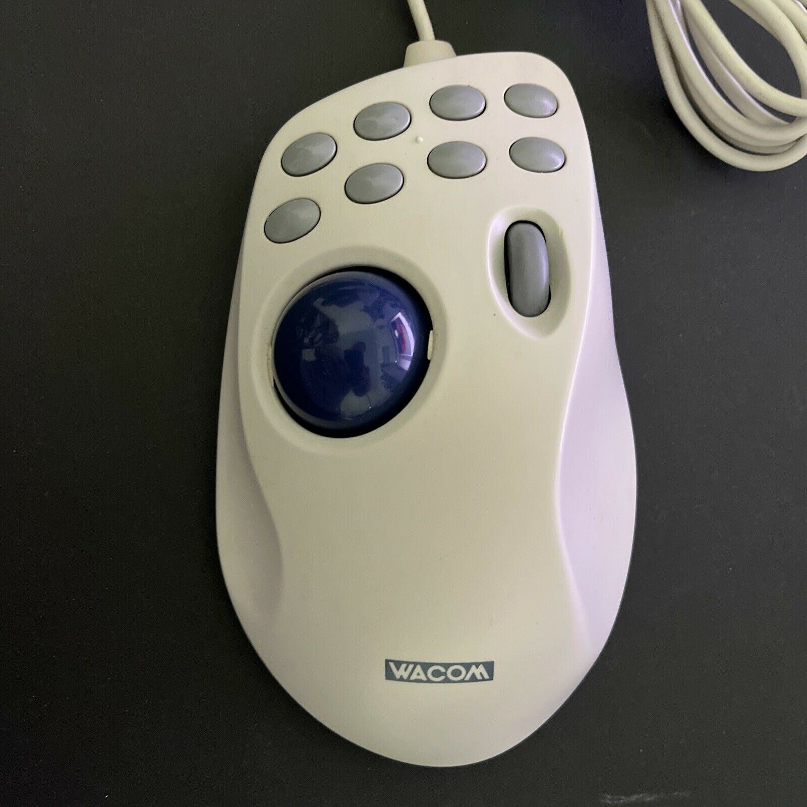 Wacom Smart Scroll Trackball BH-0118 *Works on Win 95/98/XP/7 Only* – Retro Unit