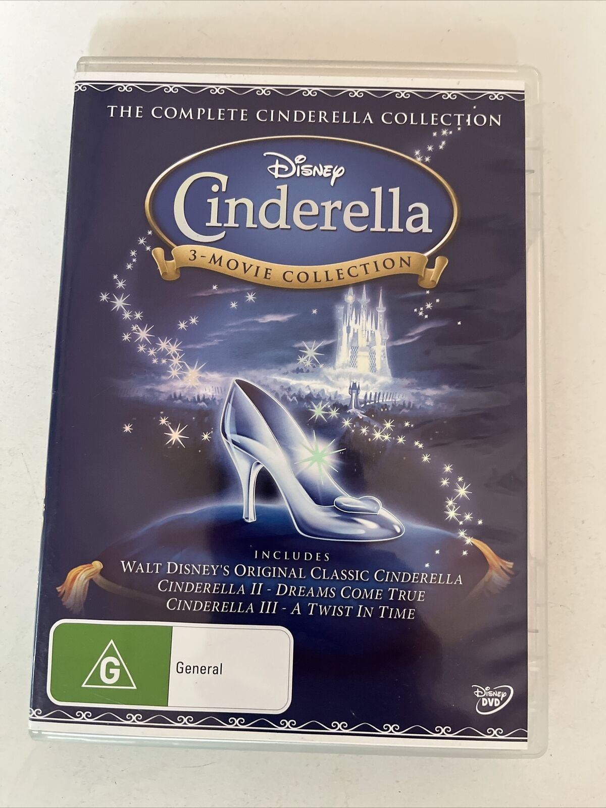 Disney Cinderella Trilogy ~ Complete Collection (DVD, 2012, 3-Disc Set ...