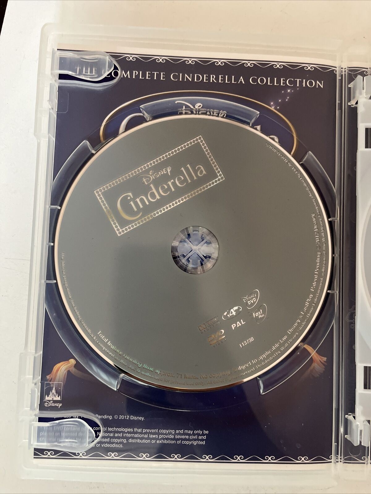 Disney Cinderella Trilogy ~ Complete Collection (DVD, 2012, 3-Disc Set ...