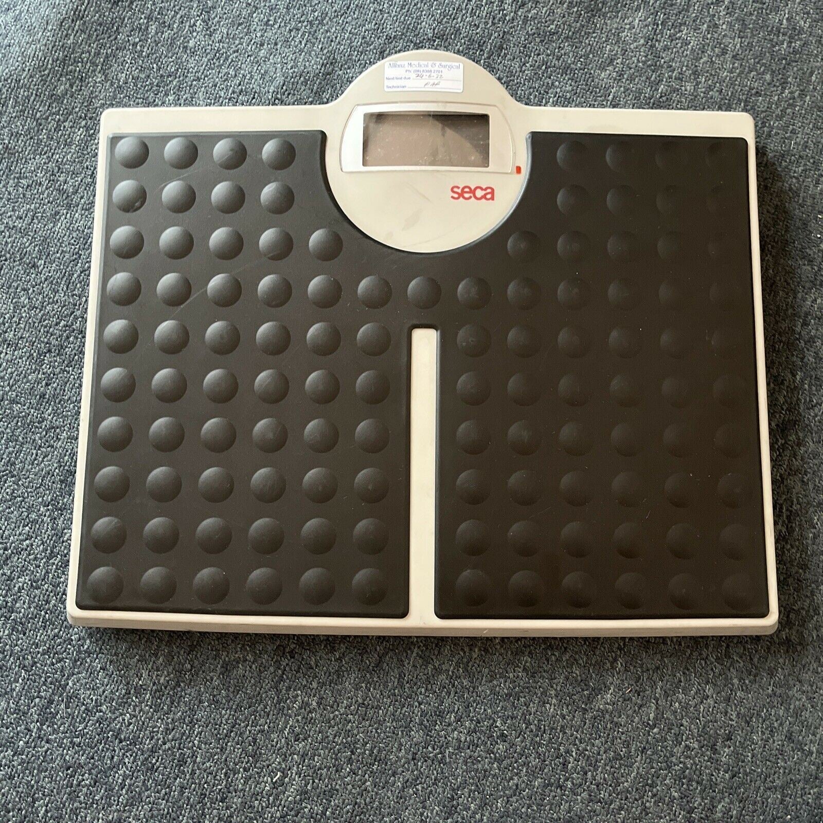 Seca Electronic Flat Scales with High Capacity 200KG Model SE813 Teste ...