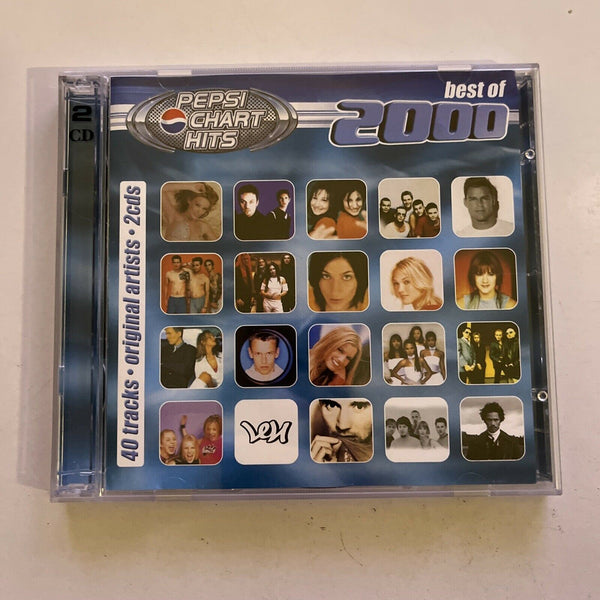 Pepsi Chart Hits: Best of 2000 (CD, 2-Disc Compilation) – Retro Unit