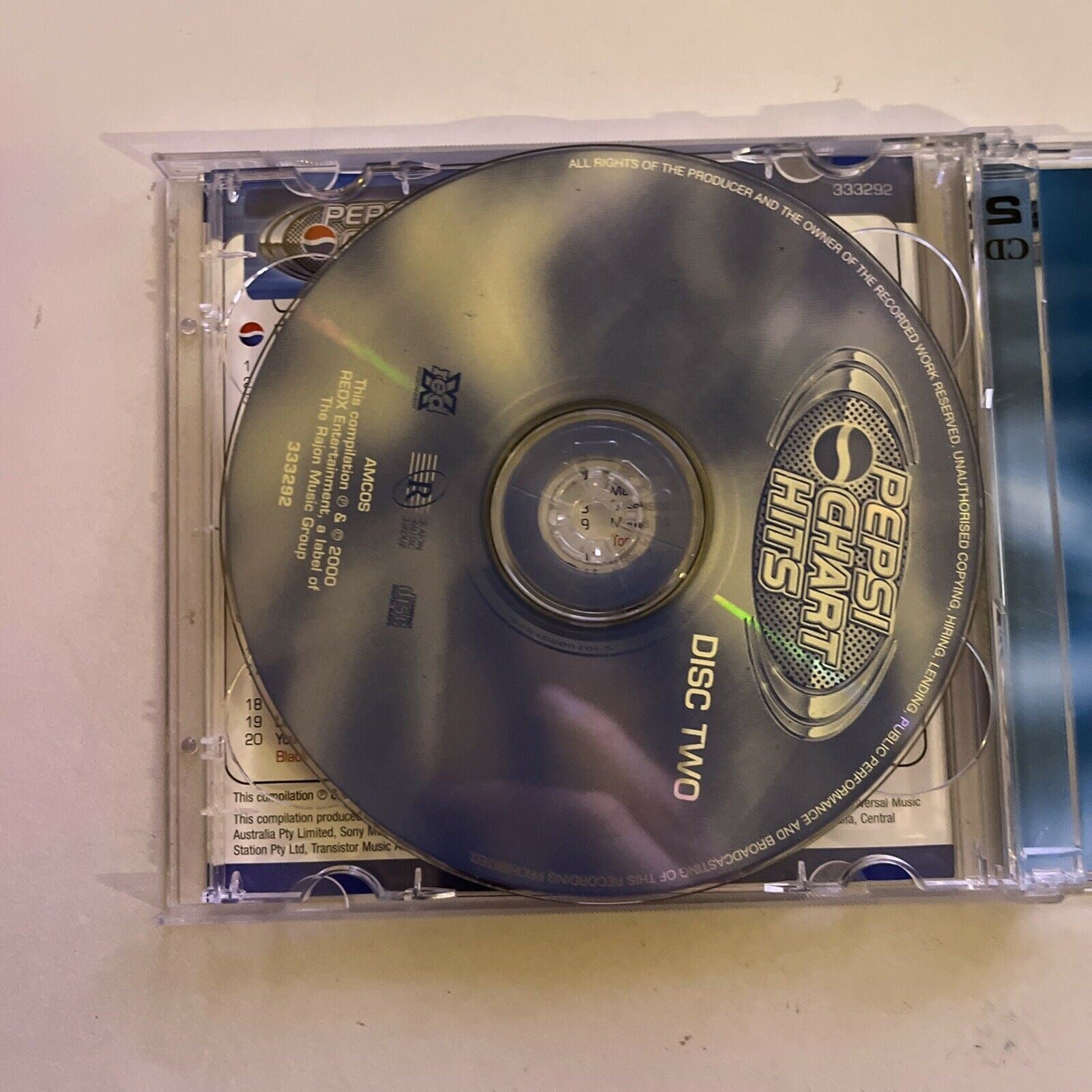 Pepsi Chart Hits: Best of 2000 (CD, 2-Disc Compilation) – Retro Unit