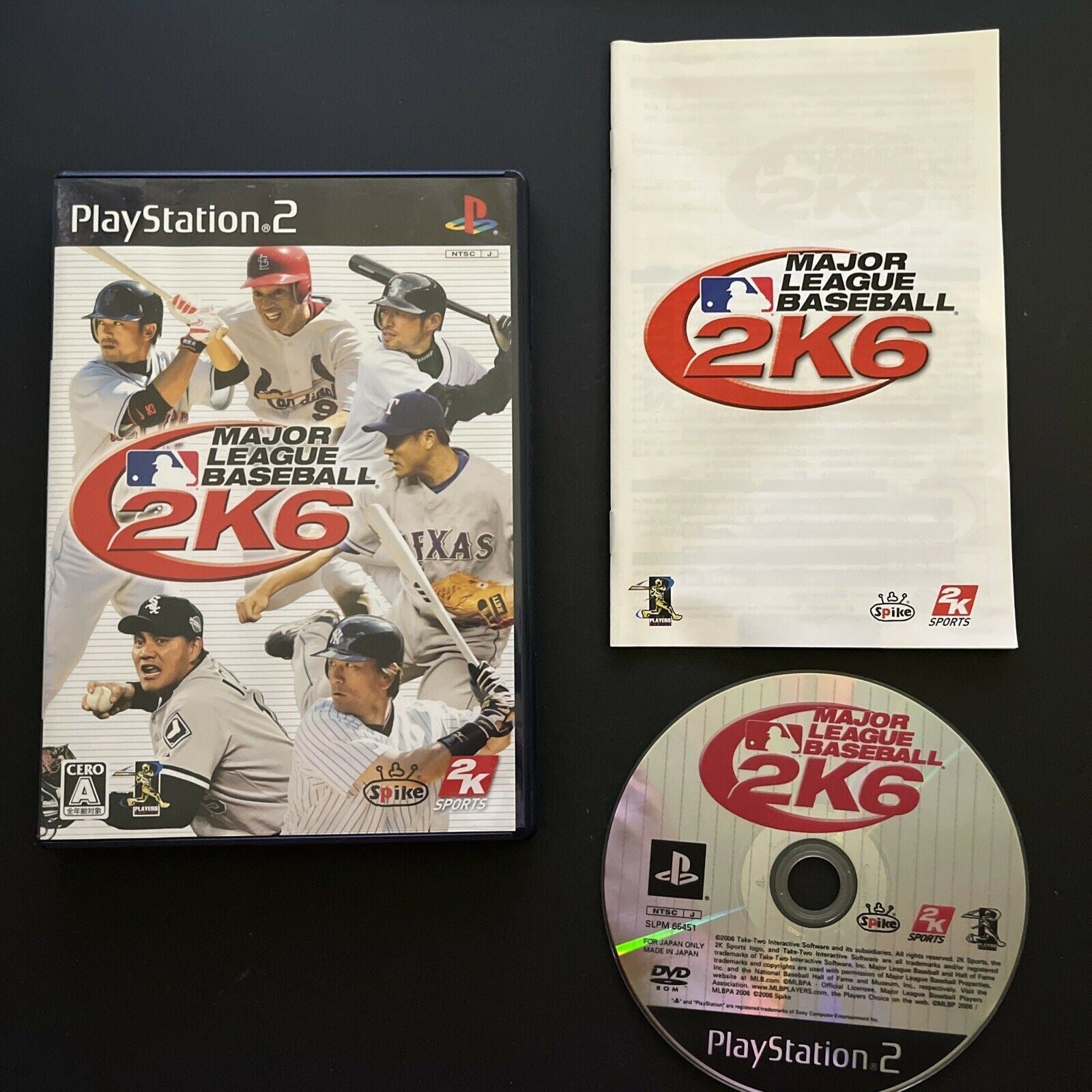 Major League Baseball 2K6 - PlayStation PS2 NTSC-J Japan Game Complete ...