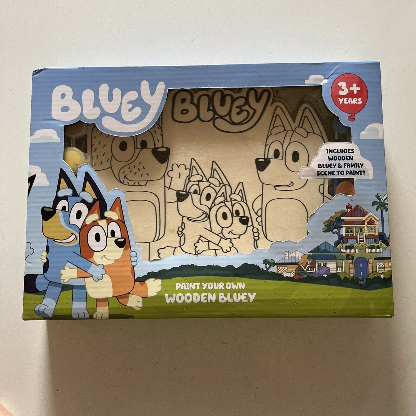 *NEW* Bluey Paint Your Own Wooden Bluey – Retro Unit