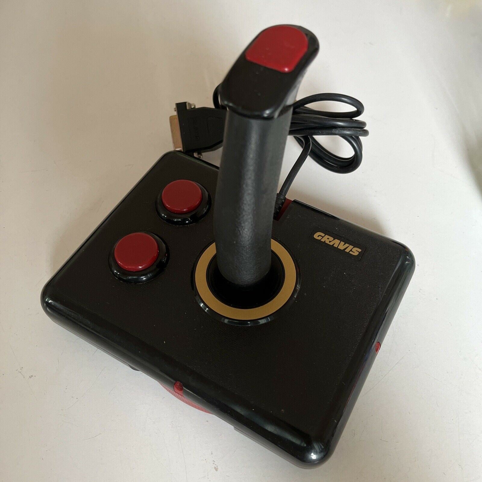 GRAVIS Video Game Joystick Controller Atari 15-Pin Game Port Vintage A ...