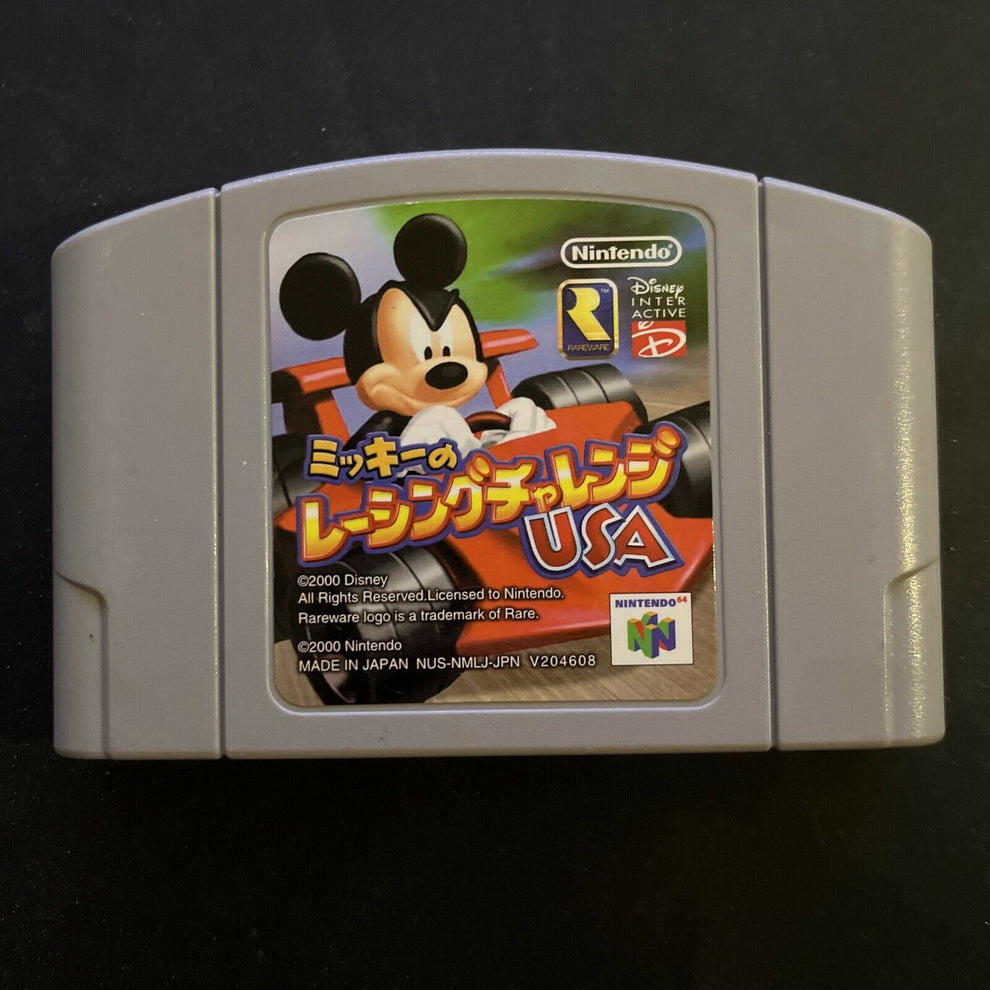 Mickey's Speedway USA - Nintendo 64 NTSC-J Japan N64 Racing Game ...