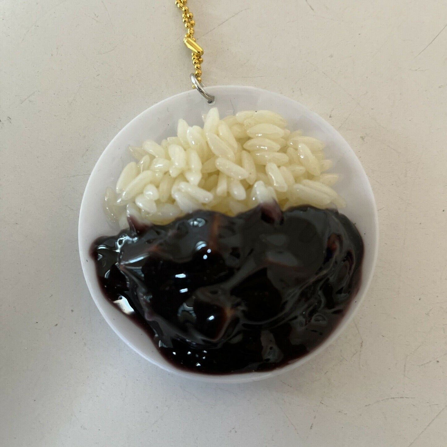 Japanese Food Hayashi Rice Keyring – Retro Unit
