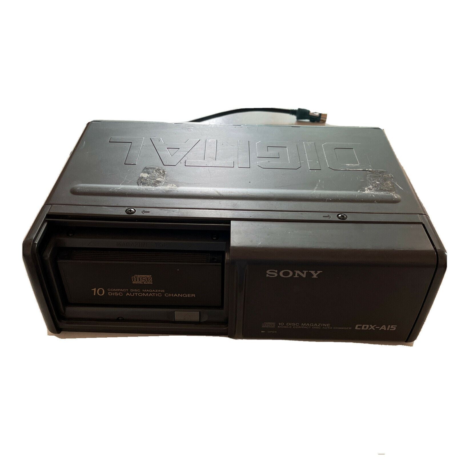 Sony 10 Disc Magazine Mobile Compact Disc Auto Changer CDX-A15 Made In ...