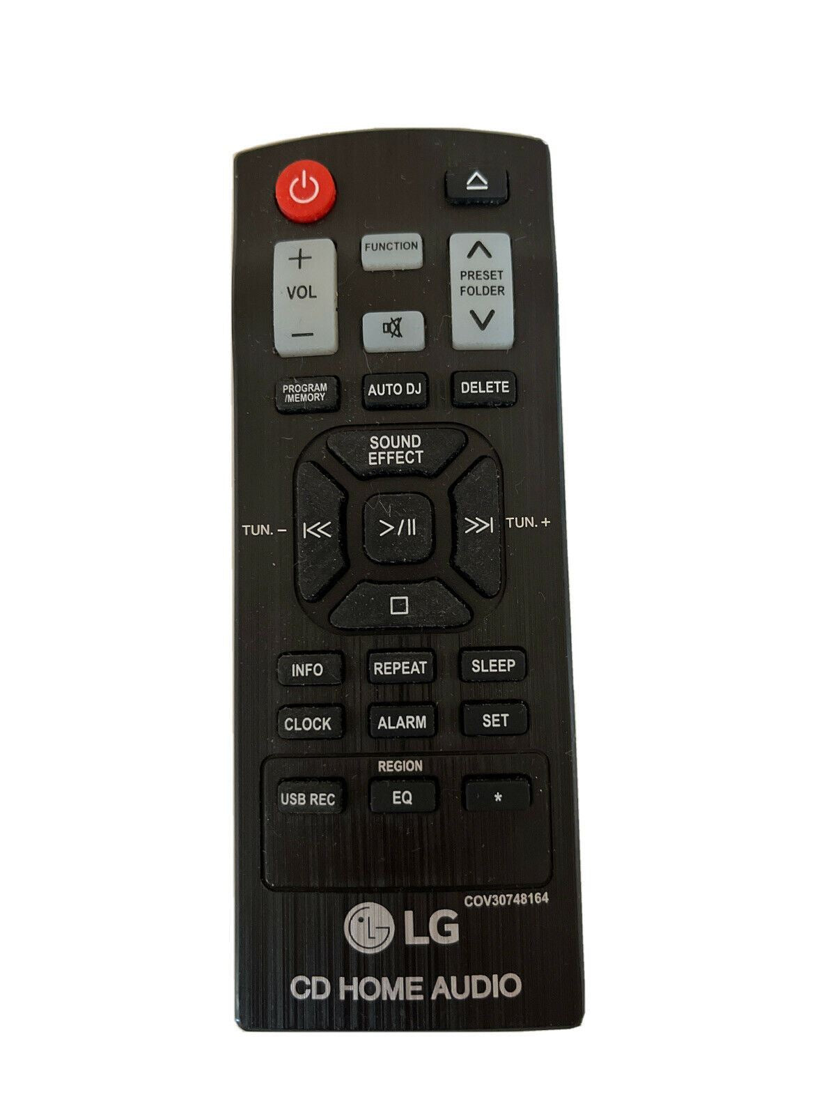 Genuine LG CD Home Audio COV30748164 Remote Control – Retro Unit