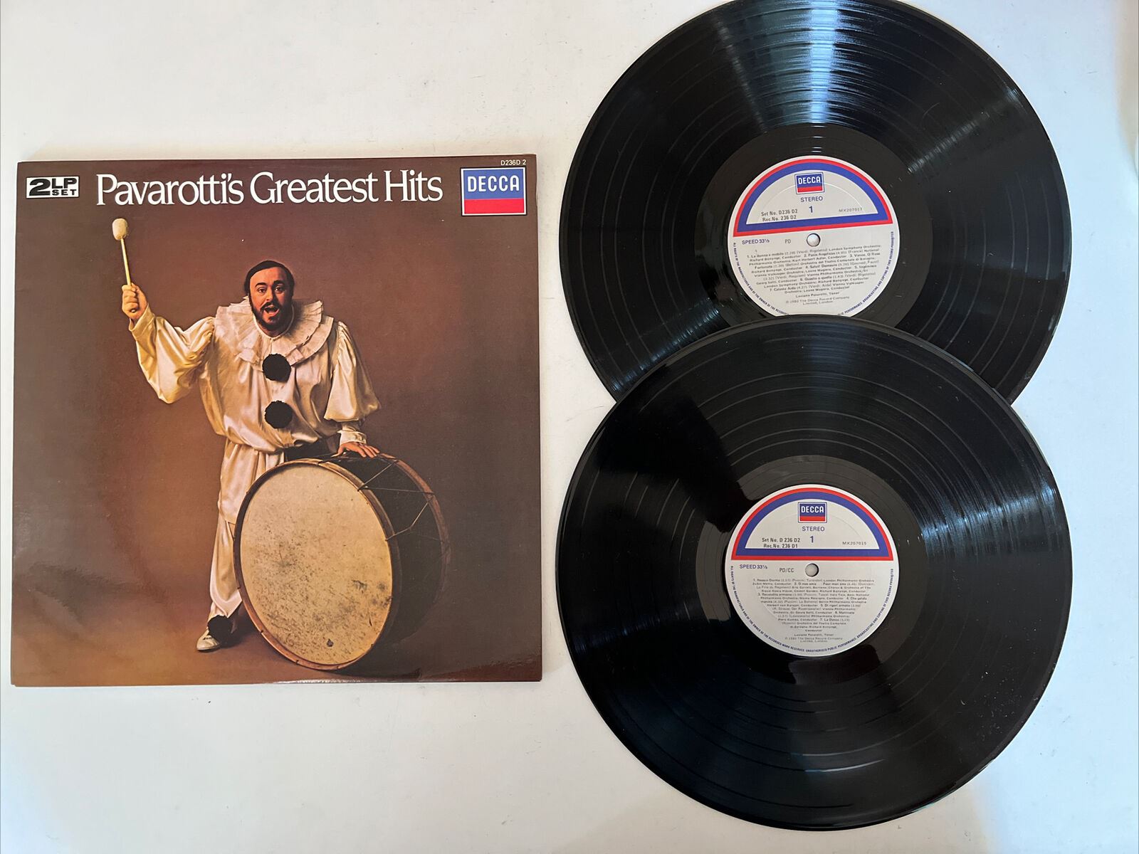 Luciano Pavarotti – Pavarotti's Greatest Hits 1980 Vinyl Record – Retro ...