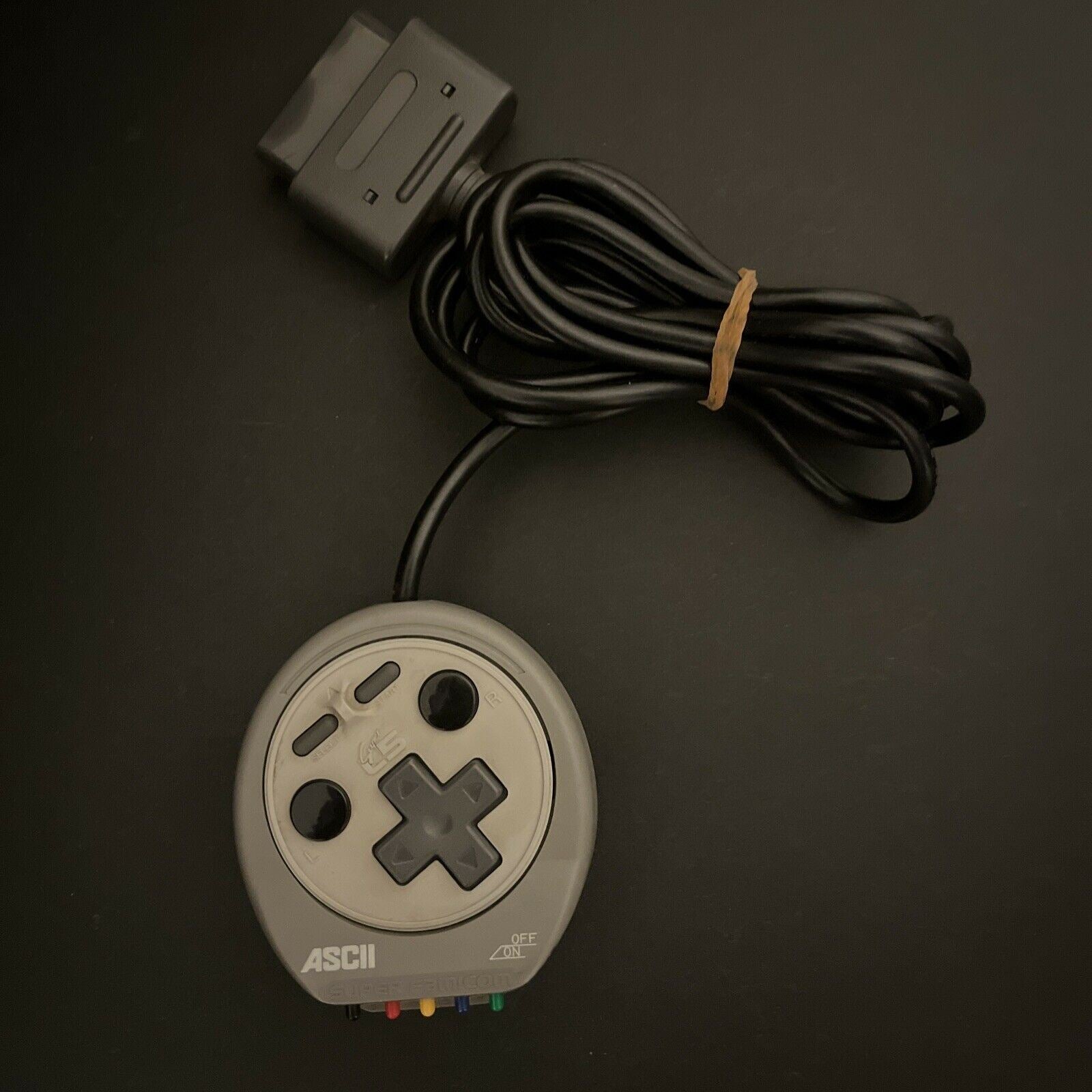 ASCII Stick Super L5 Nintendo SNES One Hand Controller AS-114 with Tur ...