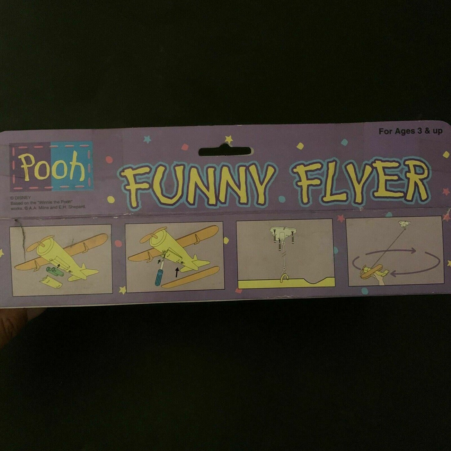 Vintage Disney Winnie the Pooh Funny Flyer – Retro Unit