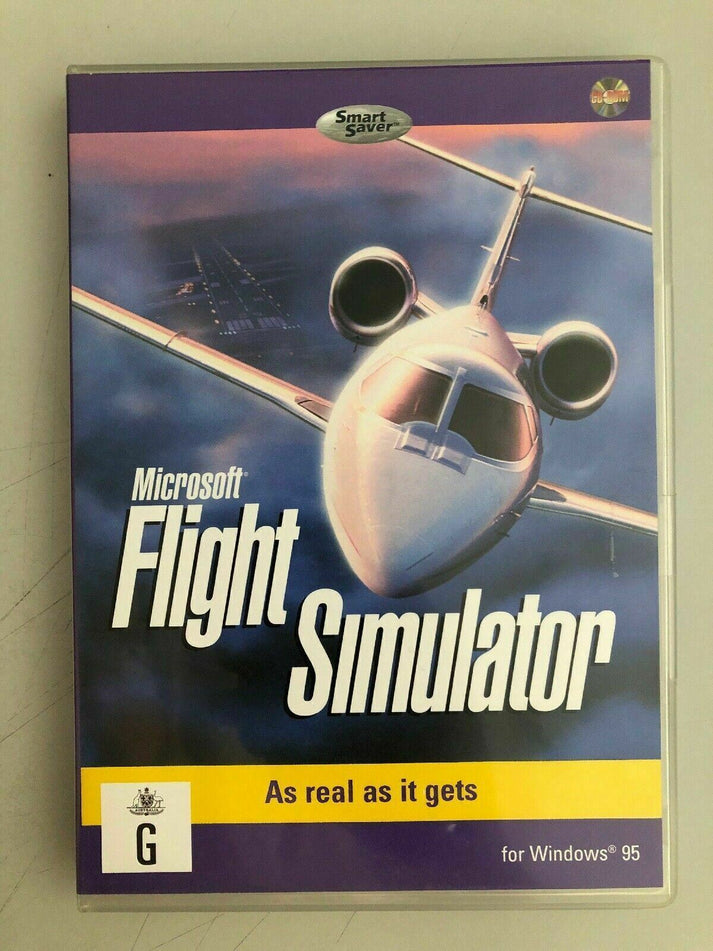 Microsoft Flight Simulator - PC GAME Windows 95 1995 – Retro Unit