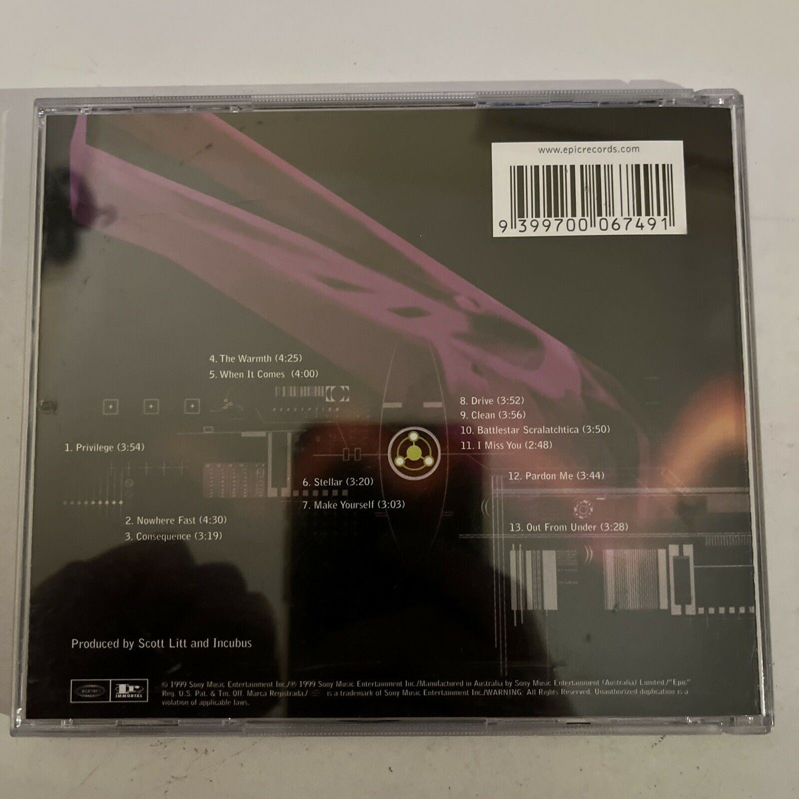 Incubus – Make Yourself (CD, 1999 Album) – Retro Unit