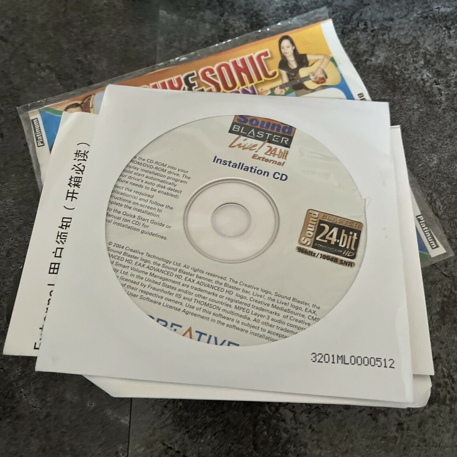 Creative Labs Sound Blaster Live! SB0490 External Sound Card & Audio I ...