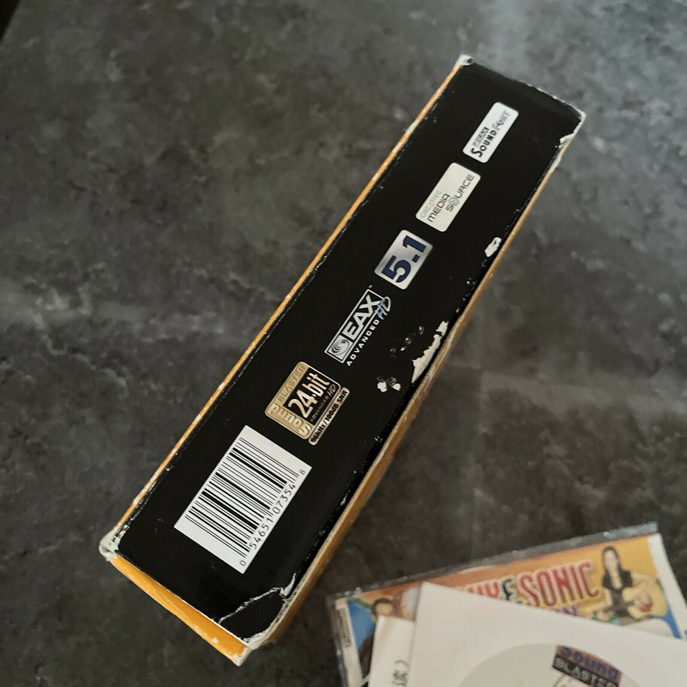 Creative Labs Sound Blaster Live! SB0490 External Sound Card & Audio I ...