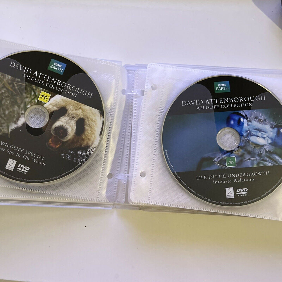 BBC Earth Wildlife Collection (DVD, 15-Disc) David Attenborough Docume – Retro Unit