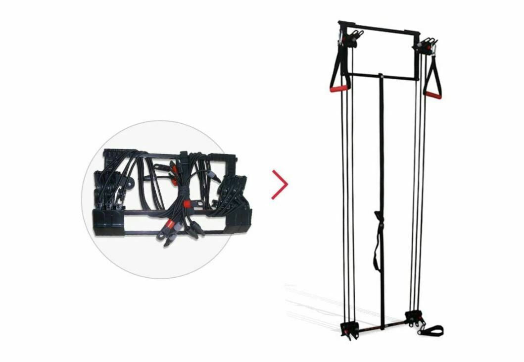 Fortis Door Gym Set Home 60.5 x 15.0 x 36.0cm Fitness Equipment - Door ...