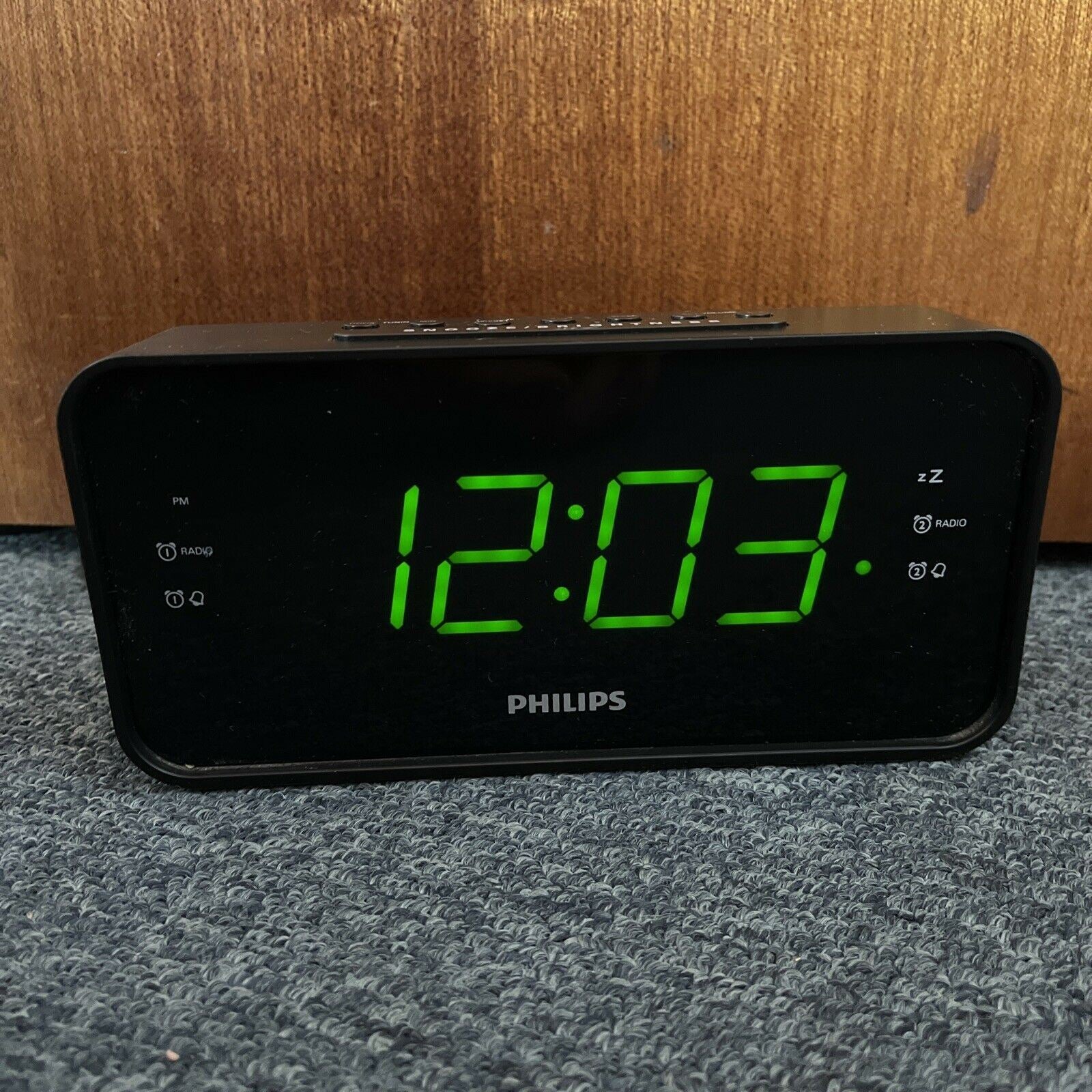 Philips Big Large Display AJ3232B/70 Alarm Clock Radio – Retro Unit