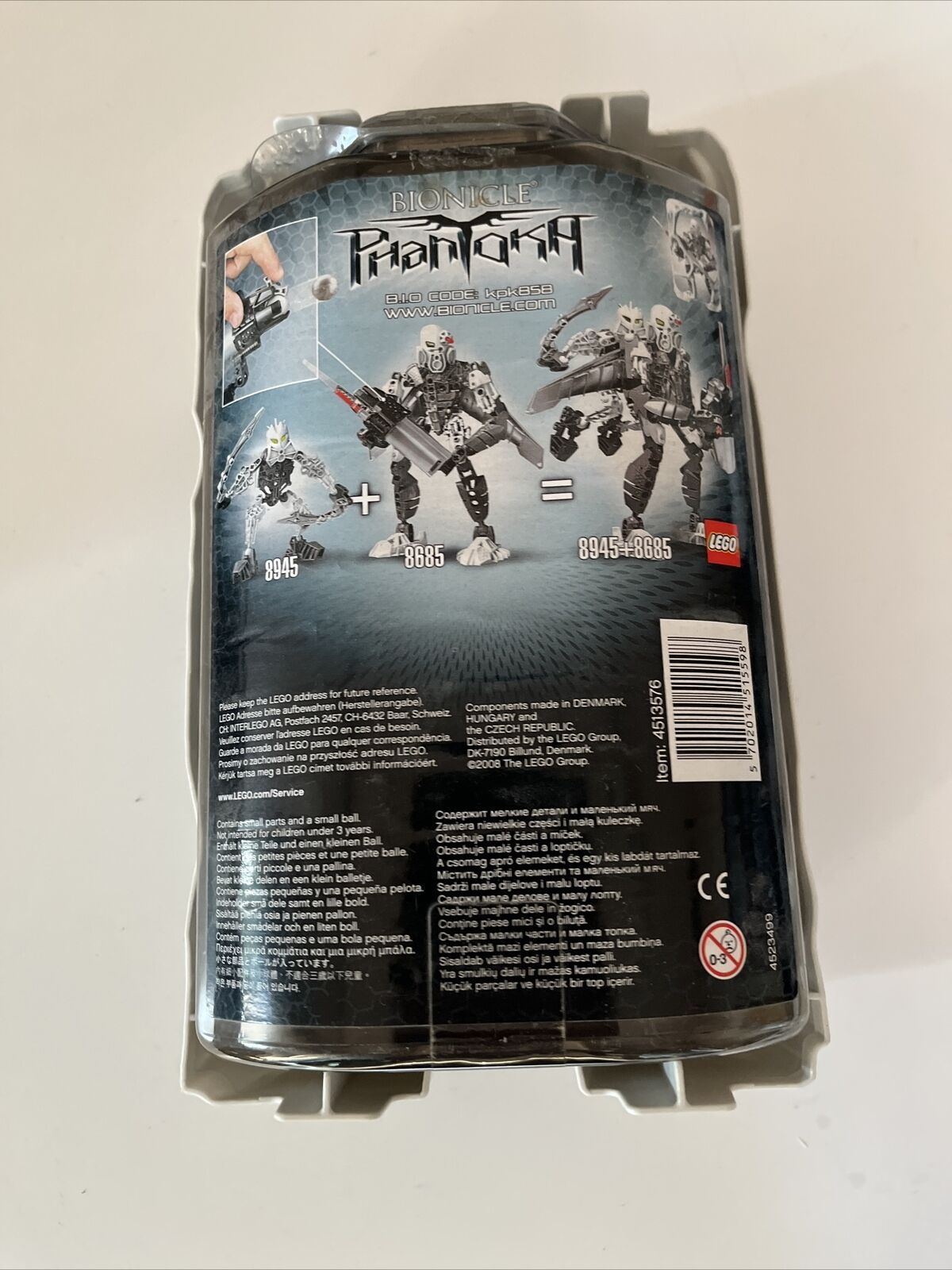 Lego Bionicle Phantoka 8685 Incomplete – Retro Unit