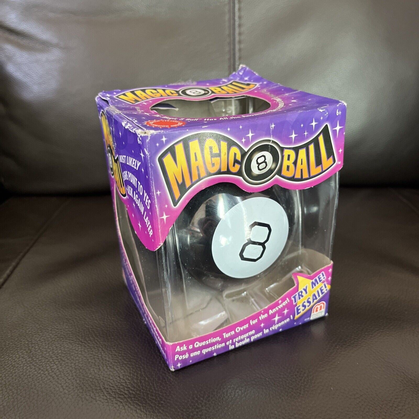 Mattel Magic 8 Ball Novelty Toy (30188) – Retro Unit