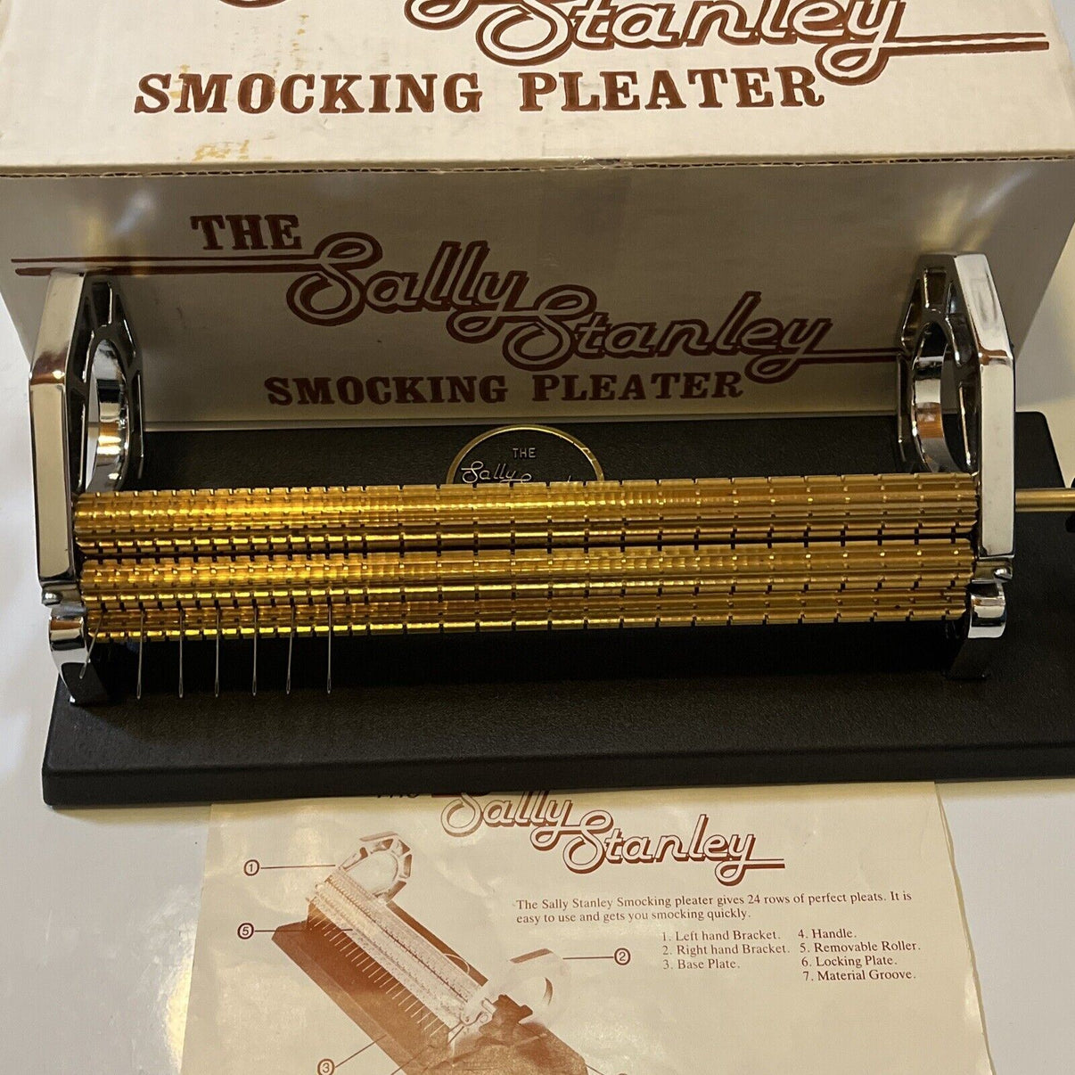 The Sally Stanley Smocking Pleater – Retro Unit