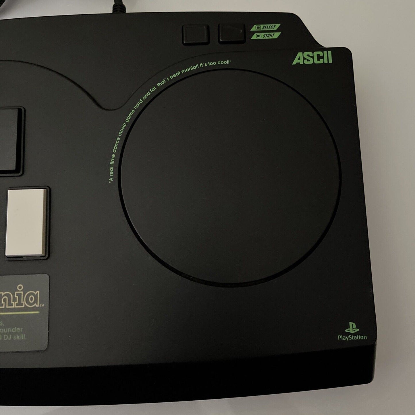 Official Sony PlayStation Beatmania ASCII Konami DJ Controller ASC-051 ...